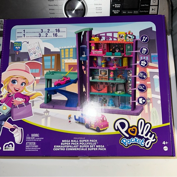Toys | Polly Pocket Mega Mall 6 Floors Gfp89 | Poshmark